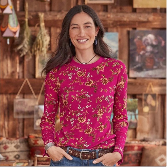 Sundance | Tops | New Sundance Catalog Loretta Thermal Tee Top Sz S ...
